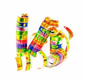 Serpentina Papel Festiva