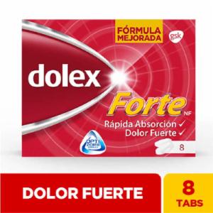 Acetaminofen Dolex Forte X500 Mg Cajax8und
