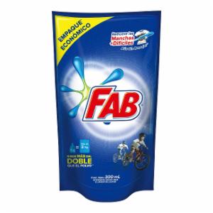 Detergente Fab Liquido Doypack X 300 Ml
