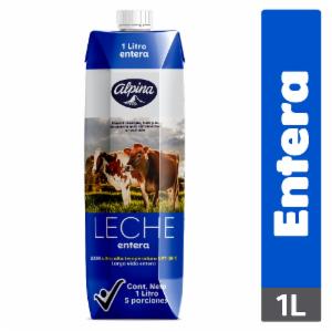 Leche Entera Alpina Caja 1000 Ml X 1