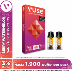 Capsulas Vuse Watermelon Ice 34mg Paquetex2und