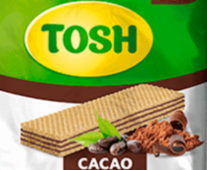Galleta Wafer Tosh Multicereal Cacao Unidad/Desx30g