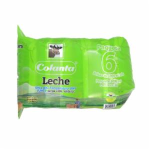 Leche Colanta Entera Uht Bolsa X1l X6und