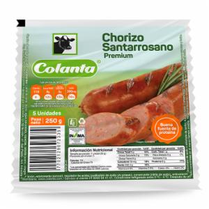 Chorizo Colanta Santarrosano Paquete X250G
