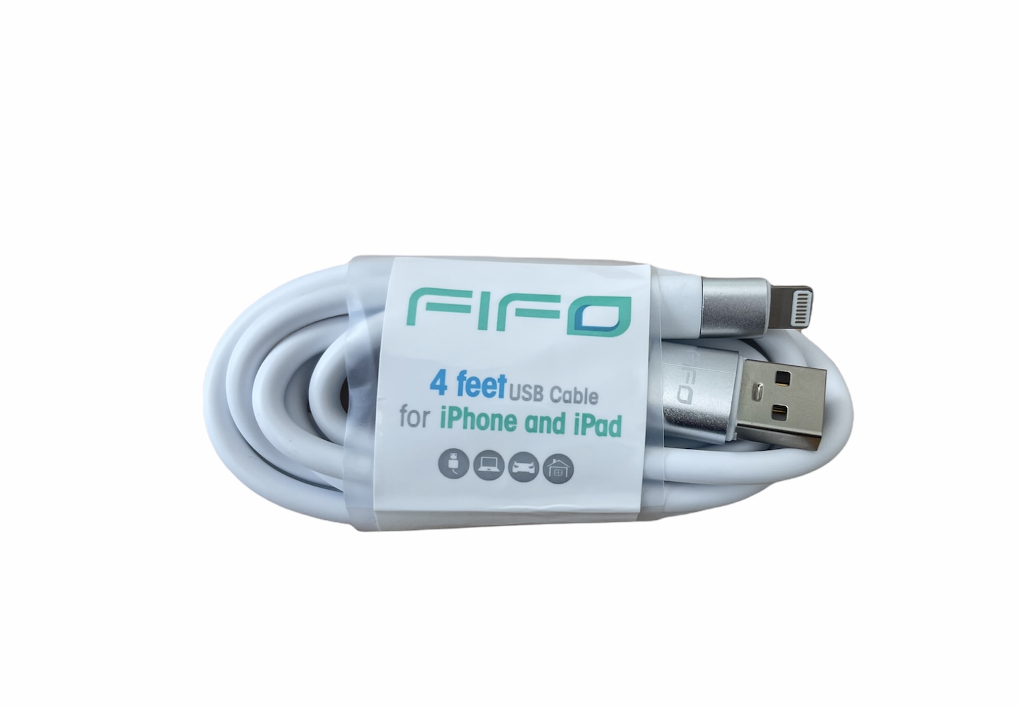 Cable Cargador Fifo Para Iphone 6 1.22Mt X1Und