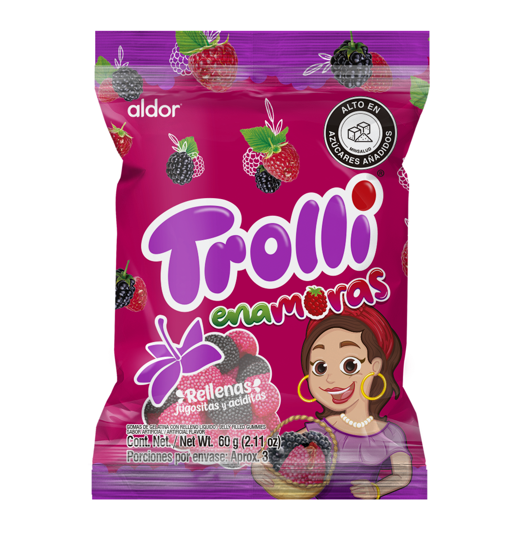 Gomas Trolli Enamoras x 62.4g