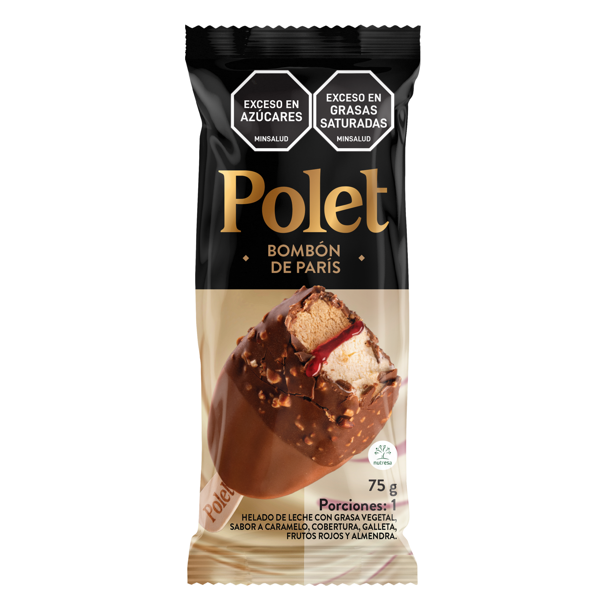 Paleta Polet Bombon De Paris x 75g