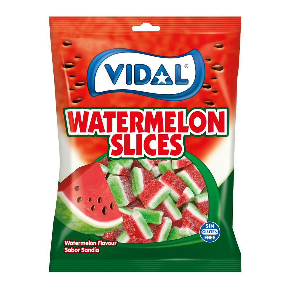 Gomas Vidal Watermelon Slices Bolsa x 90g