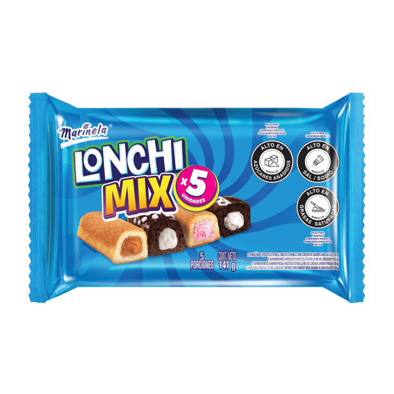 Ponquecitos Lonchimi x Surtidos x 141g