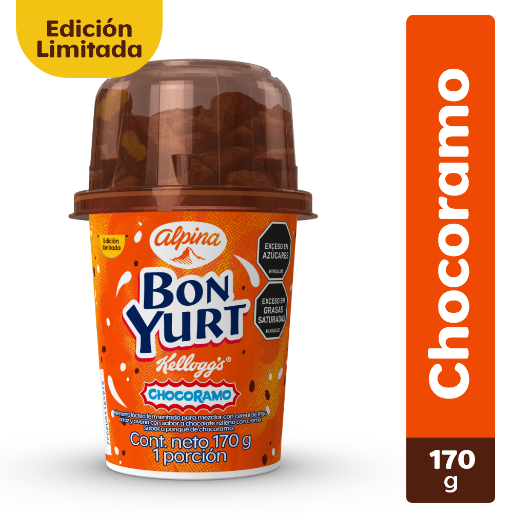 Yogurt Con Cereal Bon Yurt Chocorramo Vaso x 170g