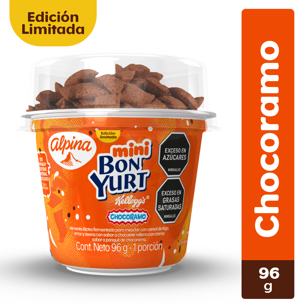 Yogurt Con Cereal Bon Yurt Chocorramo Mini Vaso x 96g
