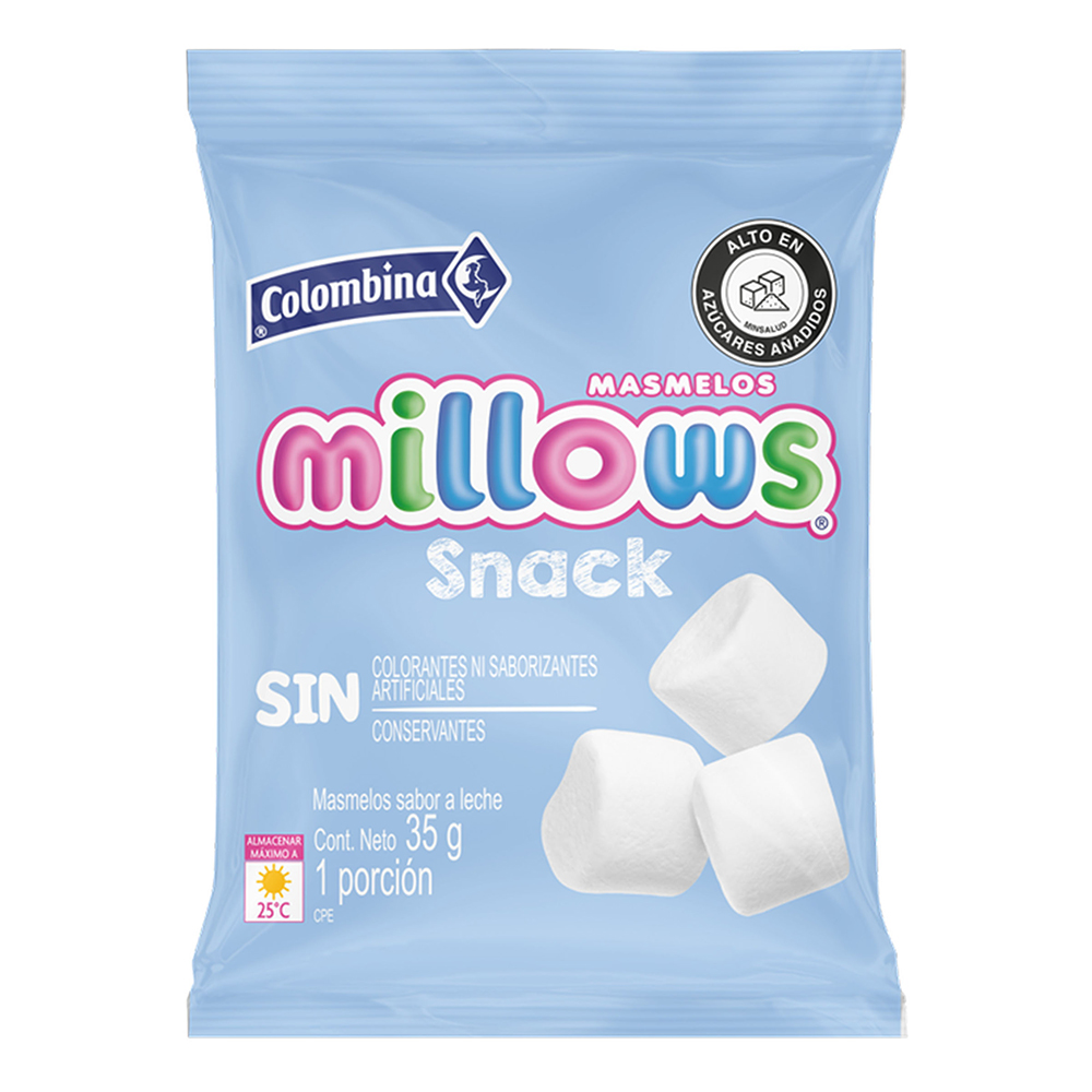 Masmelos Millows Snack X35g