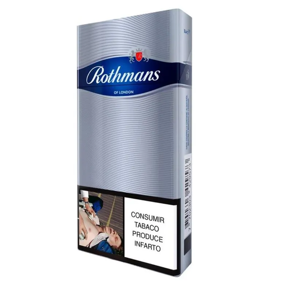 Cigarrillos Rothmans Gris x 10und