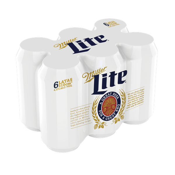 Cerveza Miller Six Pack Latax310ml