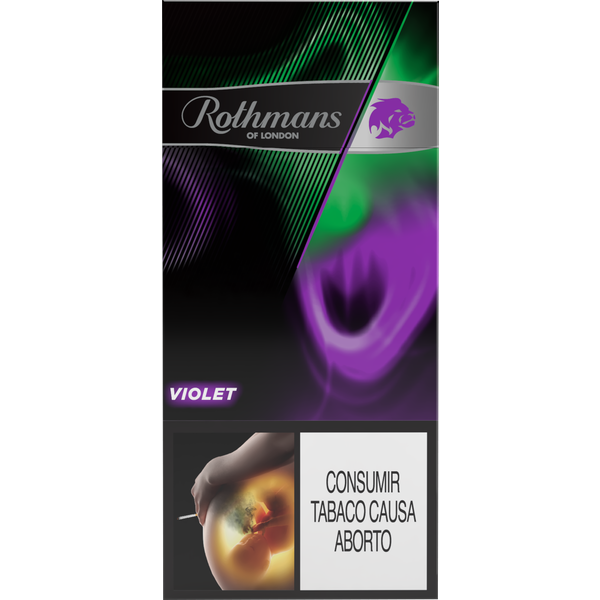 Cigarrillo Rothmans Violet Paquete x 10und