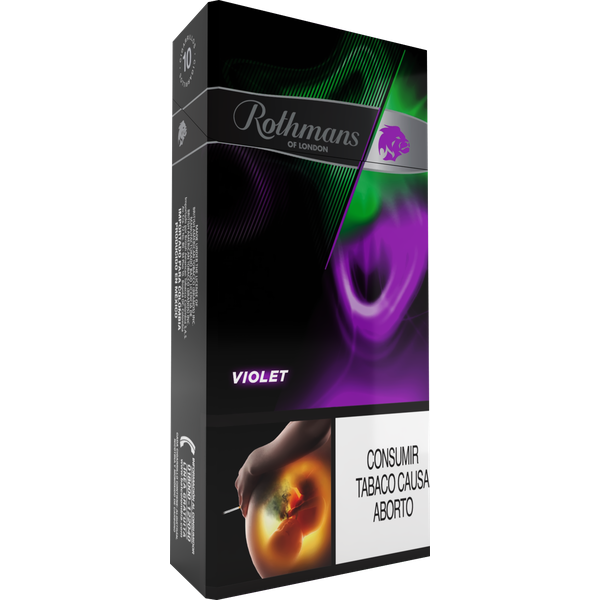Cigarrillo Rothmans Violet Paquete x 10und