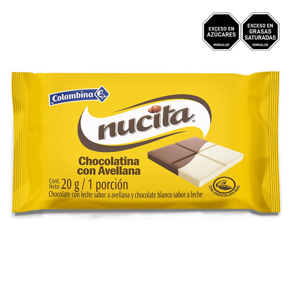 Chocolatina Nucita x 20g