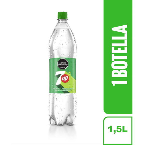 Gaseosa Seven Up Botella x 1500ml