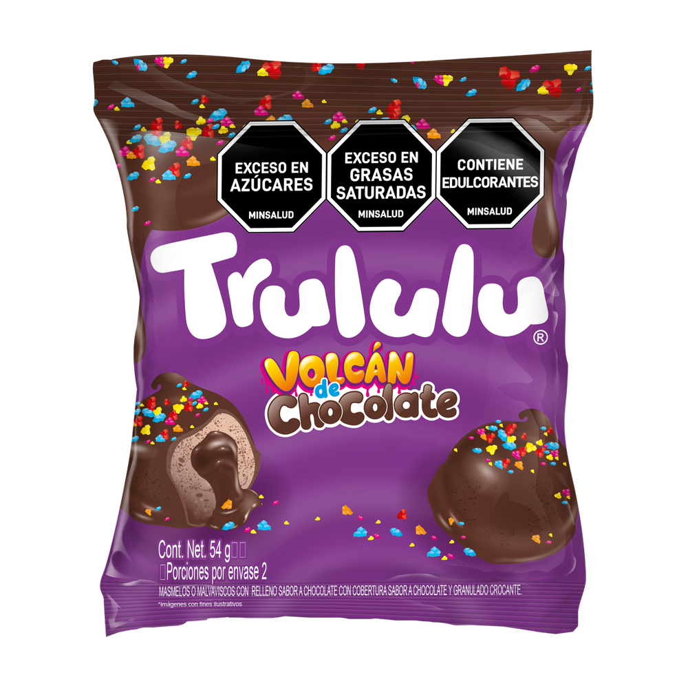 Masmelos Trululu Chocopostre Volcan De Chocolate X54G