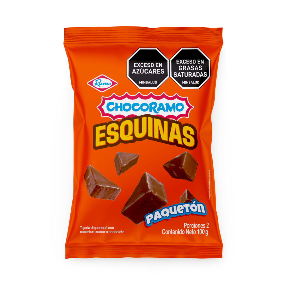 Ponque Chocoramo Esquinas X100G