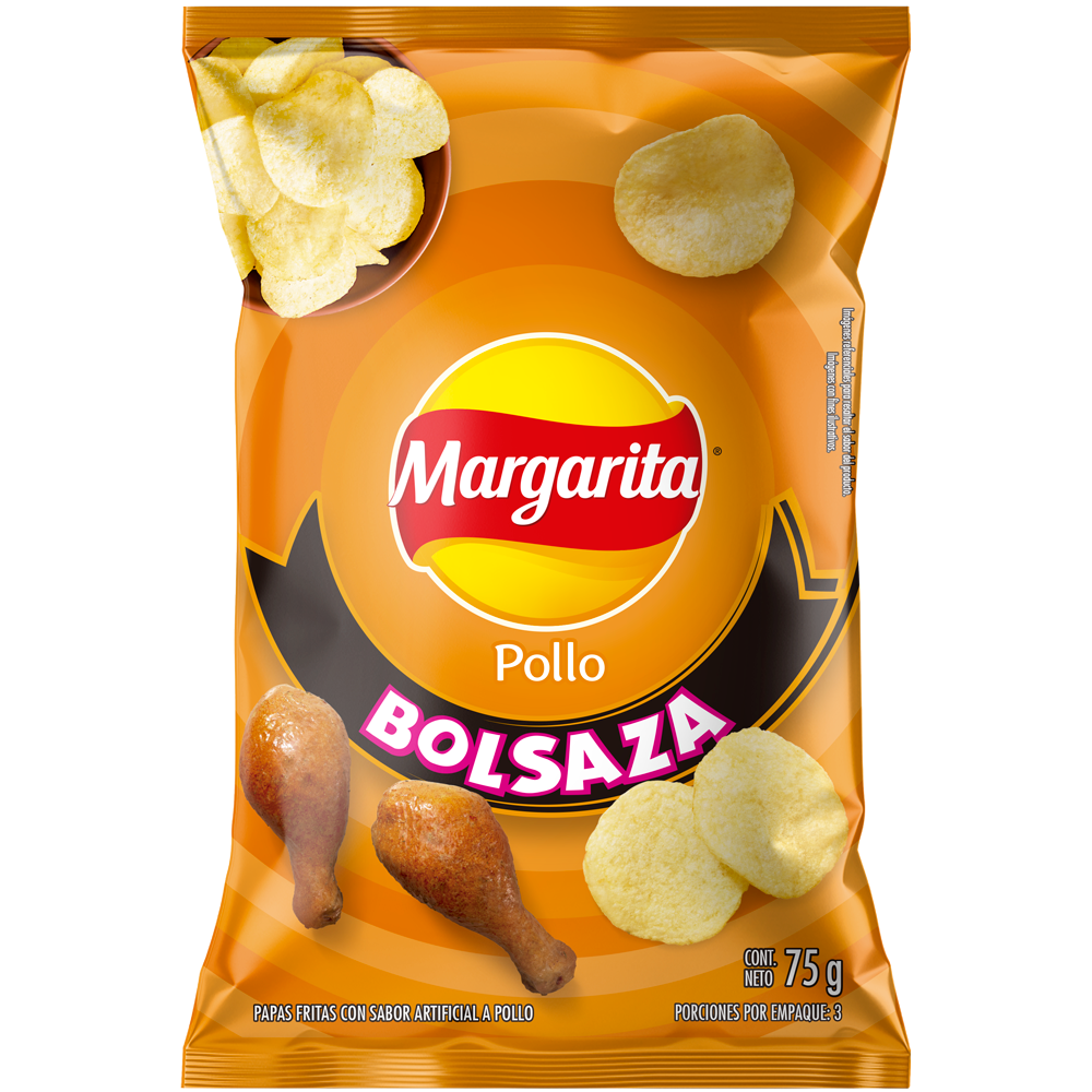 Papas Margarita Pollo X75G